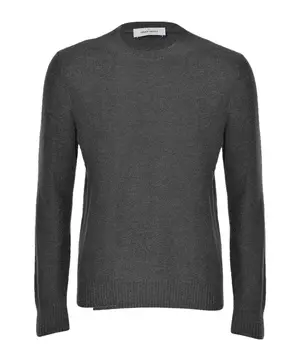 GRAN SASSO Long-sleeved Sweater - Black