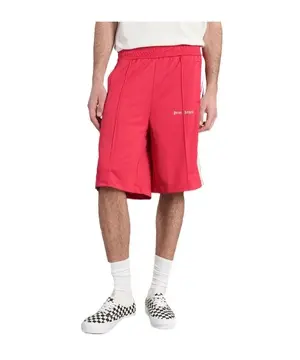 Palm Angels Classic Logo Track Shorts - Red