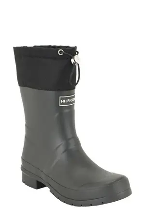 Tommy Hilfiger Dryzzle Rain Boot - Black