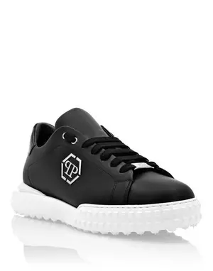 Philipp Plein Lo-top Sneakers - Black/white