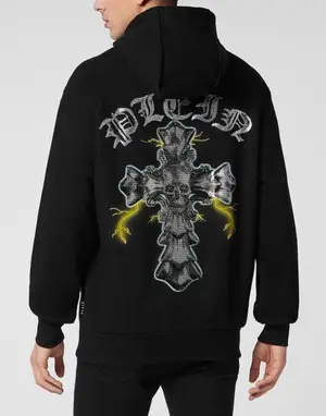 Philipp Plein Hoodie Sweatshirt Gothic Plein