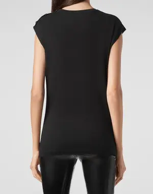 Philipp Plein T-shirt Round Neck Ss Iconic Plein