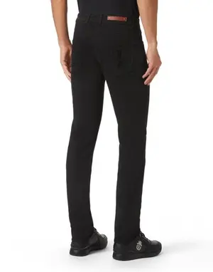 BILLIONAIRE Denim Trousers Super Straight Cut Fit