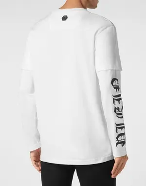 Philipp Plein T-shirt Round Neck Gothic Plein