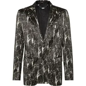 BILLIONAIRE Blazer Super Slim Fit Marbled