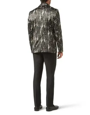 BILLIONAIRE Blazer Super Slim Fit Marbled