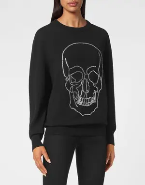 Philipp Plein Pullover Round Neck - Black