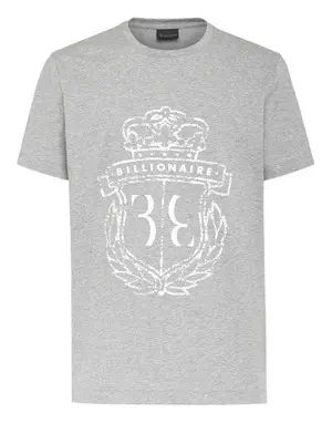 BILLIONAIRE T-shirt Round Neck Ss - Grey