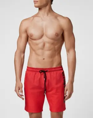 Philipp Plein Trousers Men Red