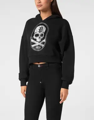 Philipp Plein Hooded Sweatshirt Skull&bones