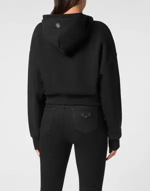 Philipp Plein Hooded Sweatshirt Skull&bones