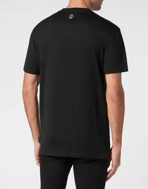 Philipp Plein T-shirt Round Neck Ss Hawaii - Black