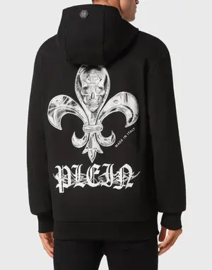 Philipp Plein Hooded Sweatshirt Chrome