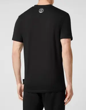 PLEIN SPORT T-shirt Round Neck Ss - Black/white