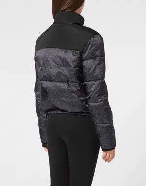 PLEIN SPORT Down Jacket Leopard