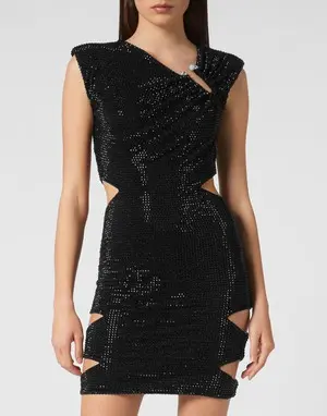 Philipp Plein Cocktail Dress - Black