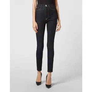 Philipp Plein Super High Waist Jegging - Indigoblue