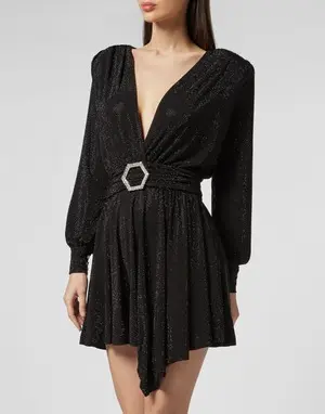 Philipp Plein Short Dress Crystal