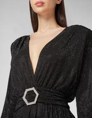 Philipp Plein Short Dress Crystal