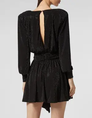 Philipp Plein Short Dress Crystal