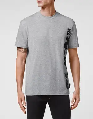 Philipp Plein T-shirt Round Neck Ss - Grey