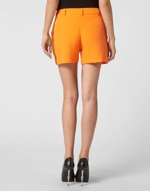Philipp Plein Cady Hot Pants Crystal