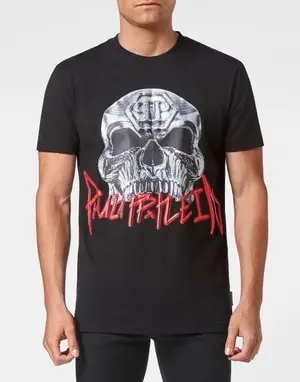 Philipp Plein T-shirt Round Neck Skull