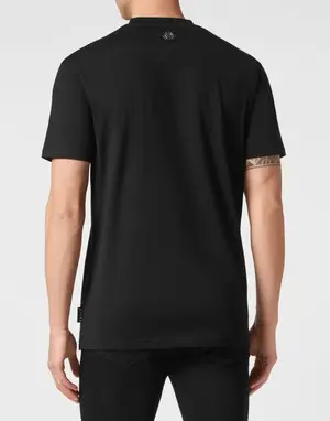 Philipp Plein T-shirt Round Neck Ss Baroque Skull