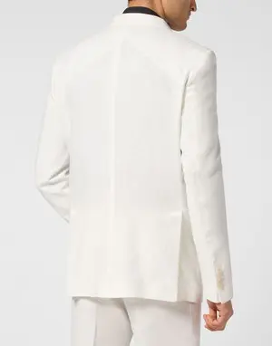 Philipp Plein Blazer With Heart Patch
