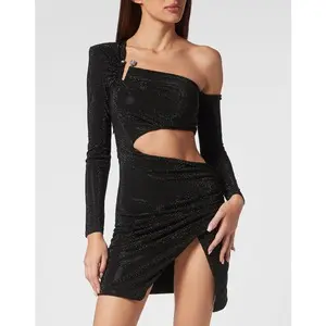 Philipp Plein Mini Dress Stones