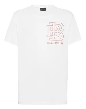 BILLIONAIRE T-shirt Round Neck Ss - White
