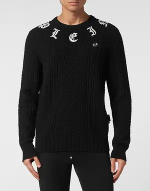 Philipp Plein Embroidered Knitwear For Men