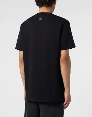 Philipp Plein Round Neck T-shirt Rocket Stones