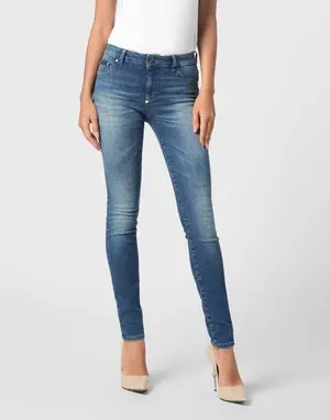 Philipp Plein Denim Jeggings - Deepseablue
