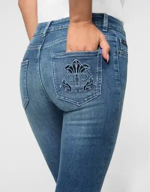 Philipp Plein Denim Jeggings - Deepseablue
