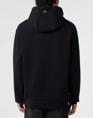 Philipp Plein Hoodie Dollar Skull Stones