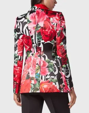 Philipp Plein Double-breasted Blazer Dark Romance