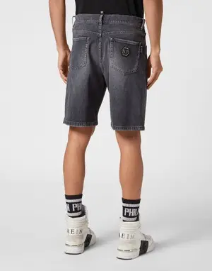 Philipp Plein Denim Shorts Formentera Fit