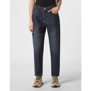 Philipp Plein Jeans Mom Fit Paisley