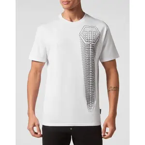 Philipp Plein T-shirt Round Neck Ss - White
