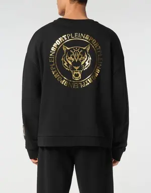PLEIN SPORT Sweatshirt Ls Roundneck Label