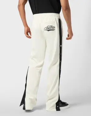 Philipp Plein Buttoned-up Tracksuit Trousers Plein Deluxe Signature