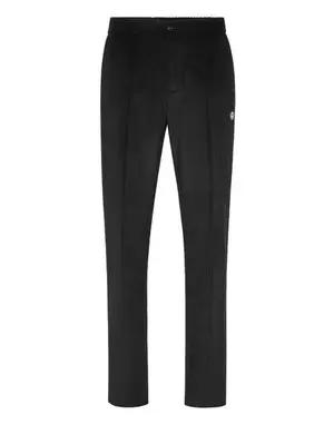 BILLIONAIRE Corduroy Relaxed Fit Jogging Trousers - Black