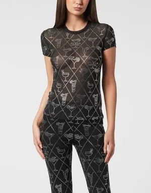 Philipp Plein Embellished T-shirts For Women