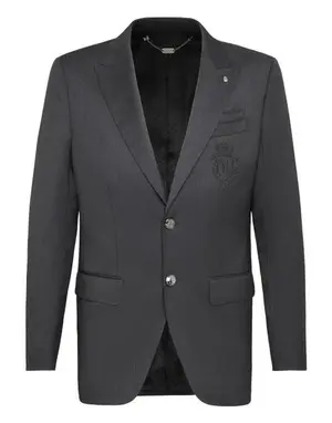 BILLIONAIRE Blazer Crest - Grey