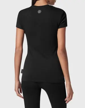 Philipp Plein T-shirt Round Neck Gothic Plein