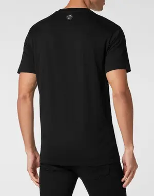 Philipp Plein T-shirt Round Neck Ss Skeleton