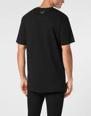 Philipp Plein T-shirt Round Neck Ss Stones Hexagon