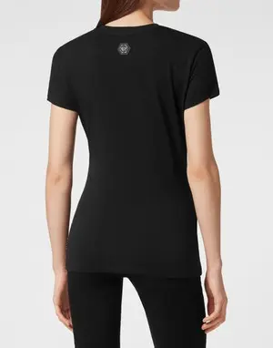 Philipp Plein T-shirt Round Neck Sexy Pure Fit