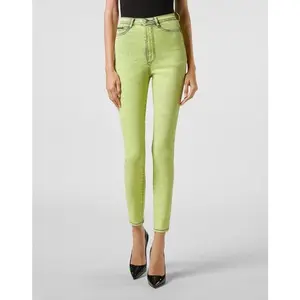 Philipp Plein Super High Waist Jegging - Acidyellow
